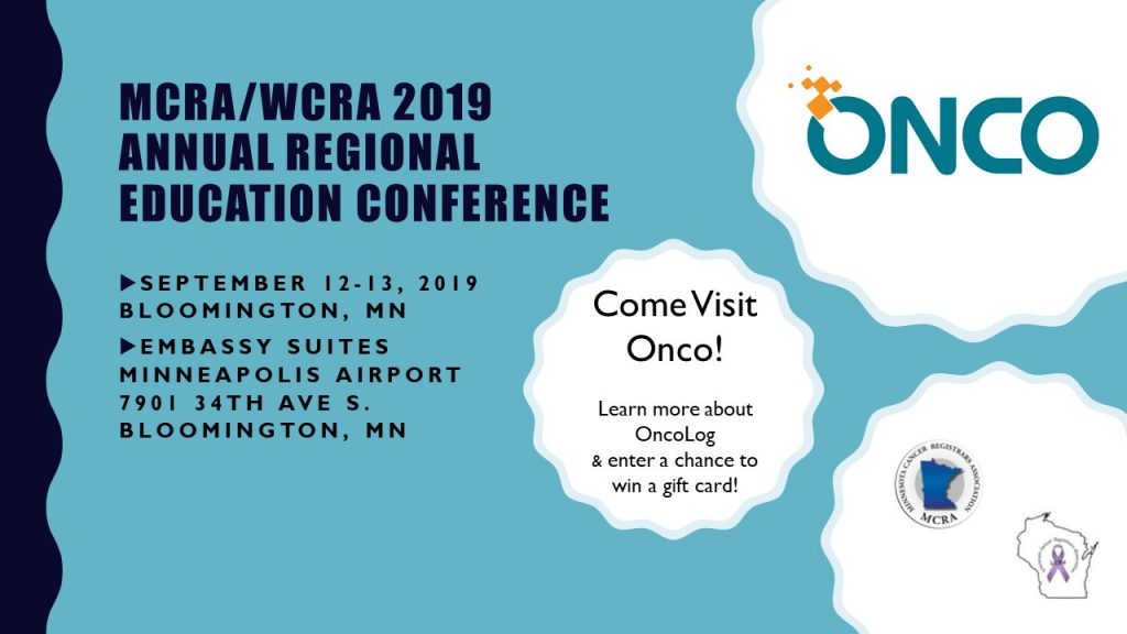 MCRA/WCRA 2019 Annual Regional Education Conference - ONCO